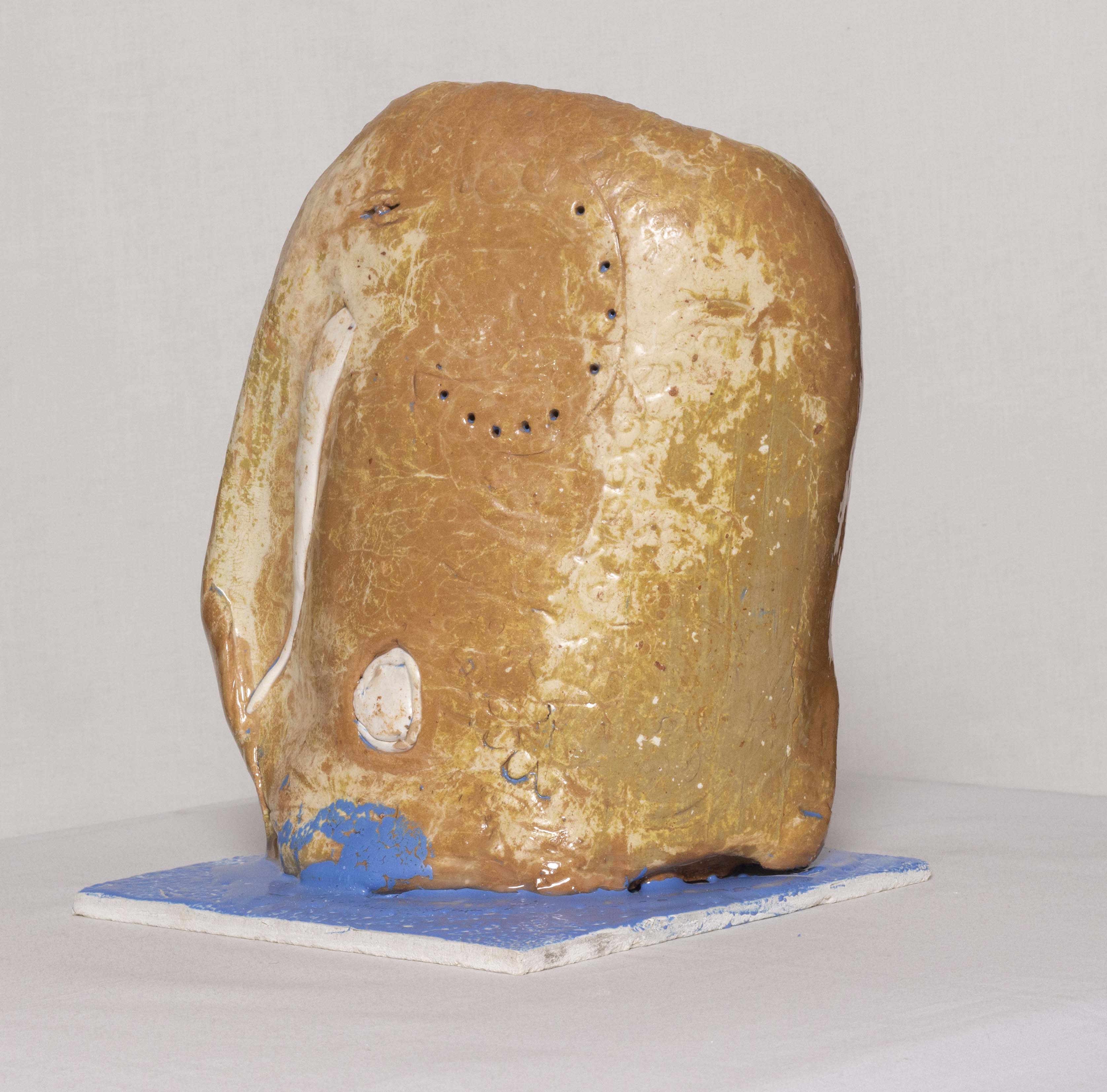 WALID EL MASRI – Elefant 50- 2010-2011 ceramic-32x25x15 cm. 2 – Walid ...